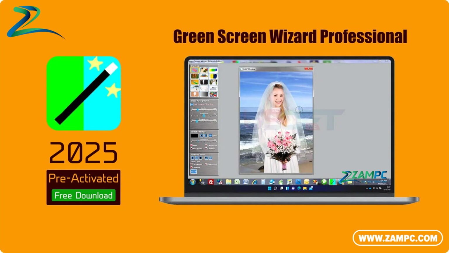 Green Screen Wizard Professional 15.0 | ZamPC | ZamPC | Fast And Simple Way