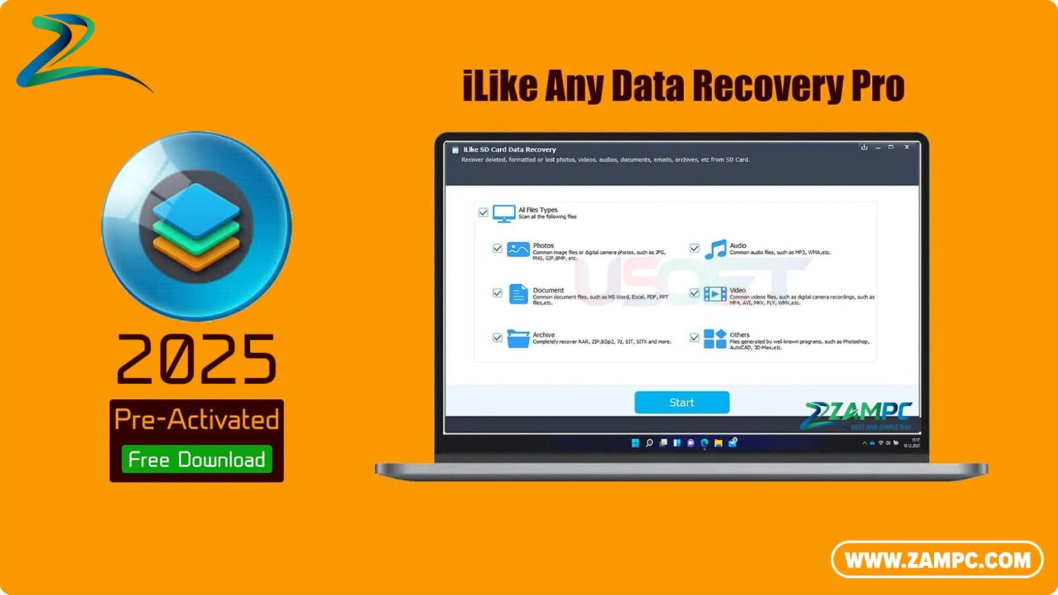iLike Any Data Recovery Pro 9.1.0 | ZamPC – ZamPC | Fast And Simple Way