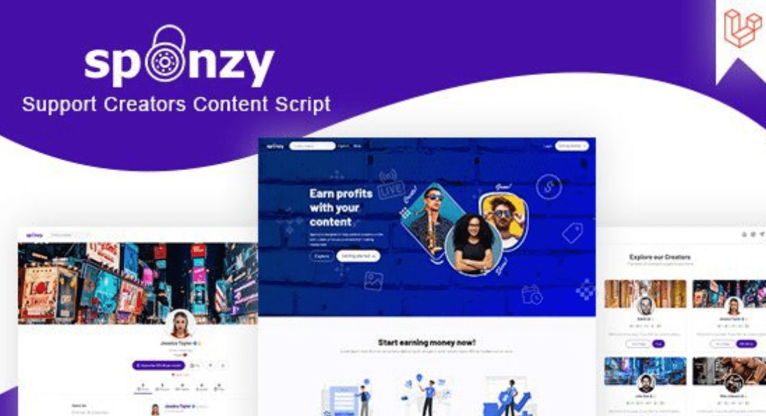 Sponzy – Support Creators Content Script – 5.4 | ZamPC | Fast And Simple Way