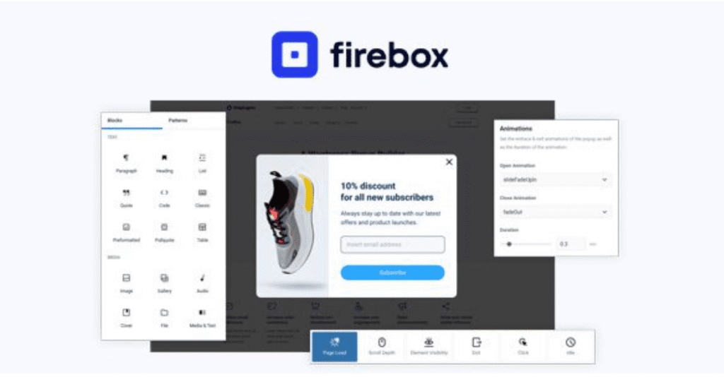 FireBox Pro v3.1.1 – WordPress Popup Builder Plugin