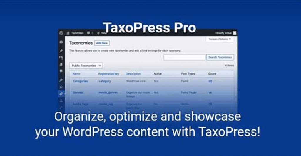 TaxoPress Pro 3.40.0 – Manage WordPress Taxonomies and Terms