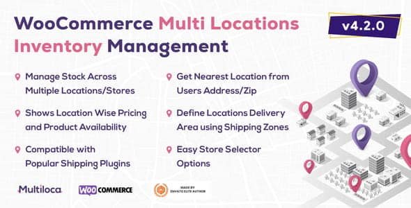 MultiLoca v4.2.14 – WooCommerce Multi Locations Inventory Management