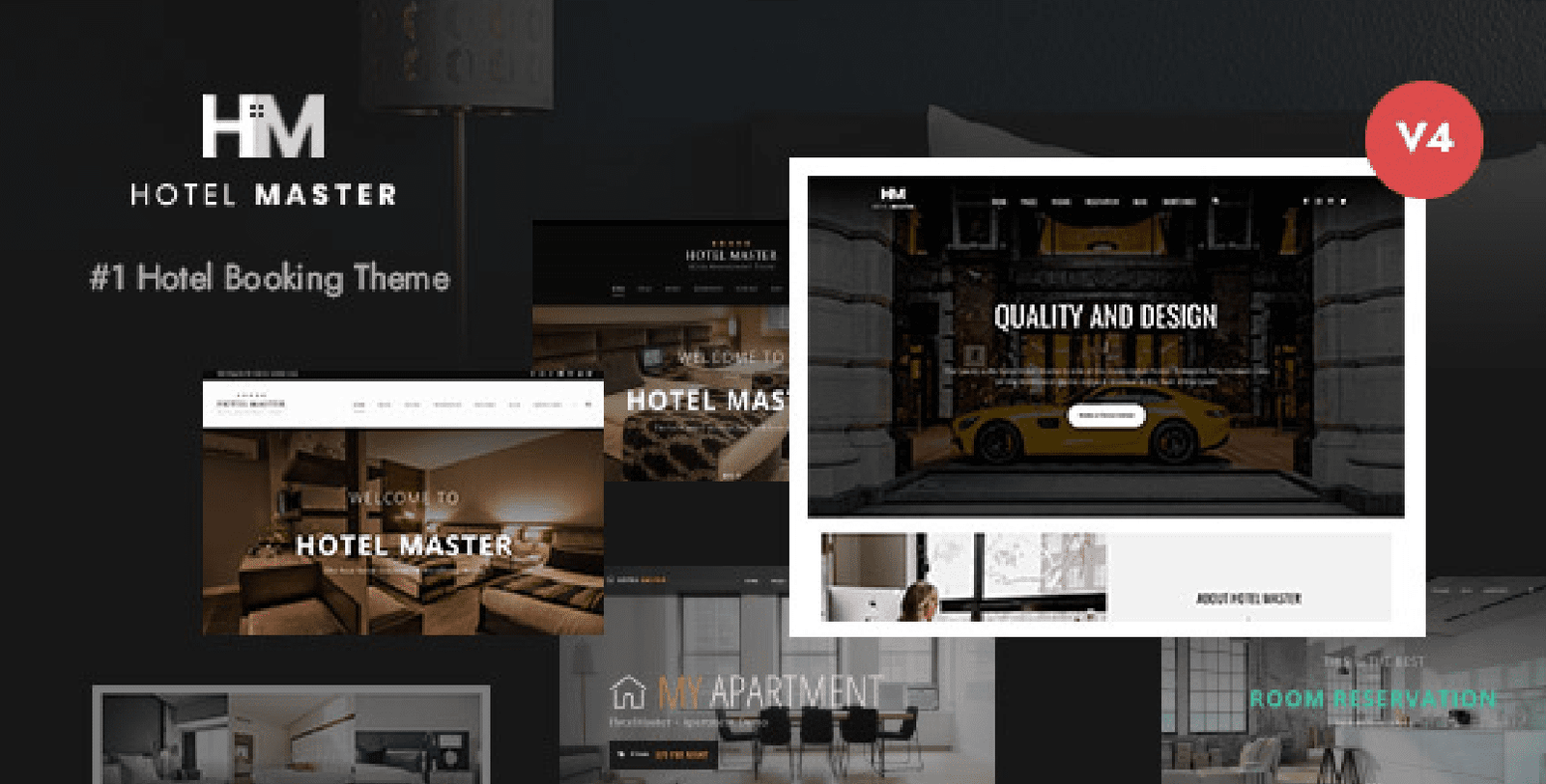 Hotel Master Booking WordPress 4.2.4 | ZamPC