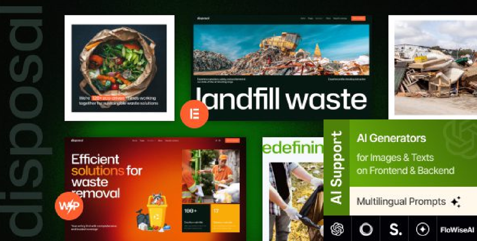 Disposal v1.0.0 – Waste Removal & Recycling WordPress Theme