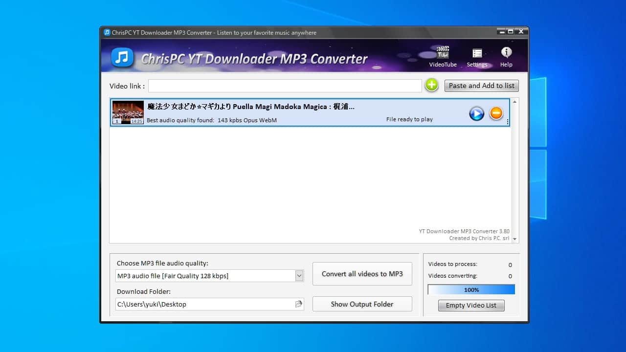 ChrisPC YTD Downloader MP3 Converter Pro v6.26.0201